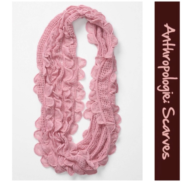 Anthropologie | Accessories | Anthro Scalloped Pointelle Loop By Renee ...